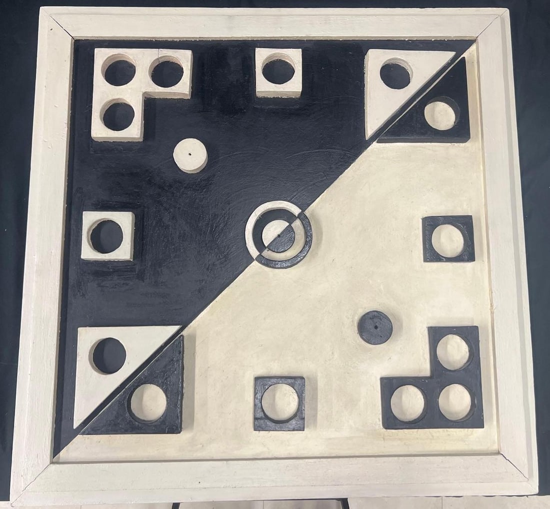 Wood Sculpture Painting, By Lolo Soldevilla With Coa Auction