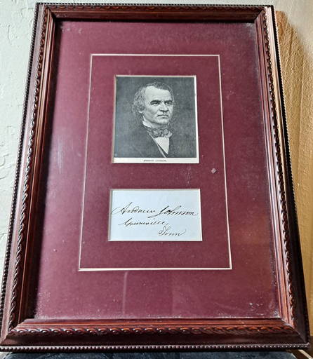 Andrew Johnson Signature