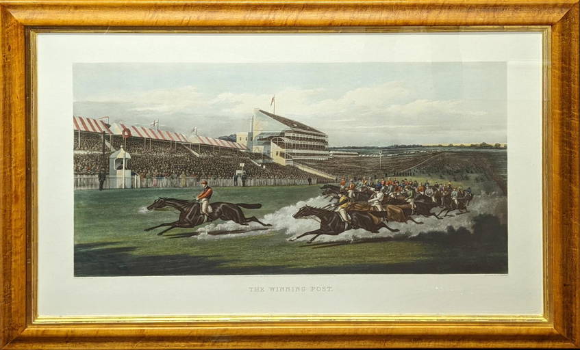 After Henry Alken (1785 1851), The Winning Post, Engraving By W.summers ...