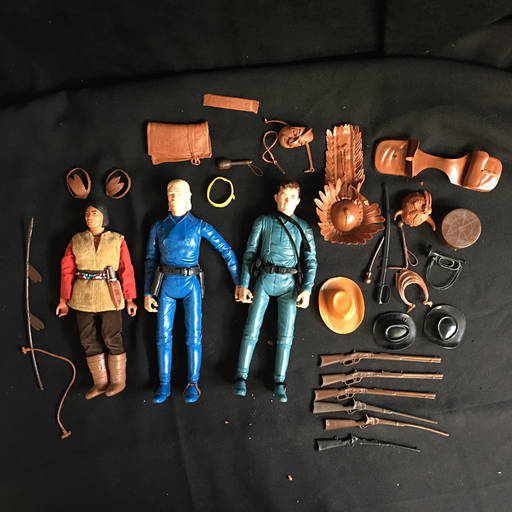 Vintage Johnny West Action Figure