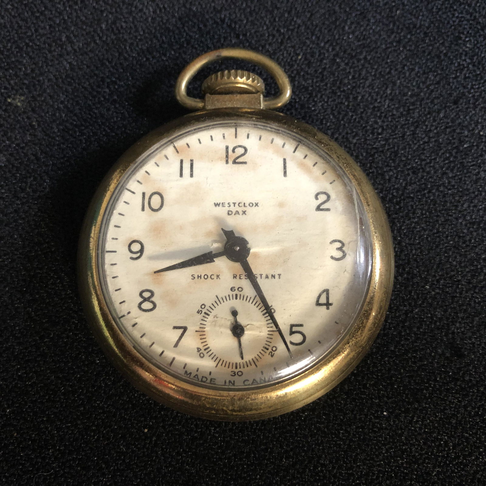 1900s WESTCLOX DAX POCKET WATCH CANADIAN VERSION OF - Jun 22, 2020 ...