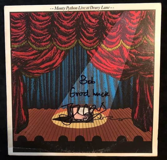 Monty Python "live At Drury Lane" Signed By John Cleese