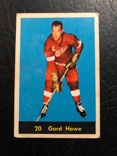 1960 61 Parkhurst #20 Gord Howe