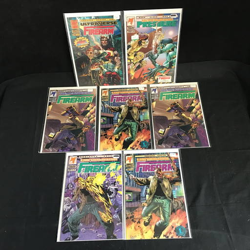 Ultraverse Firearm Comic Book Lot (malibu Comics)