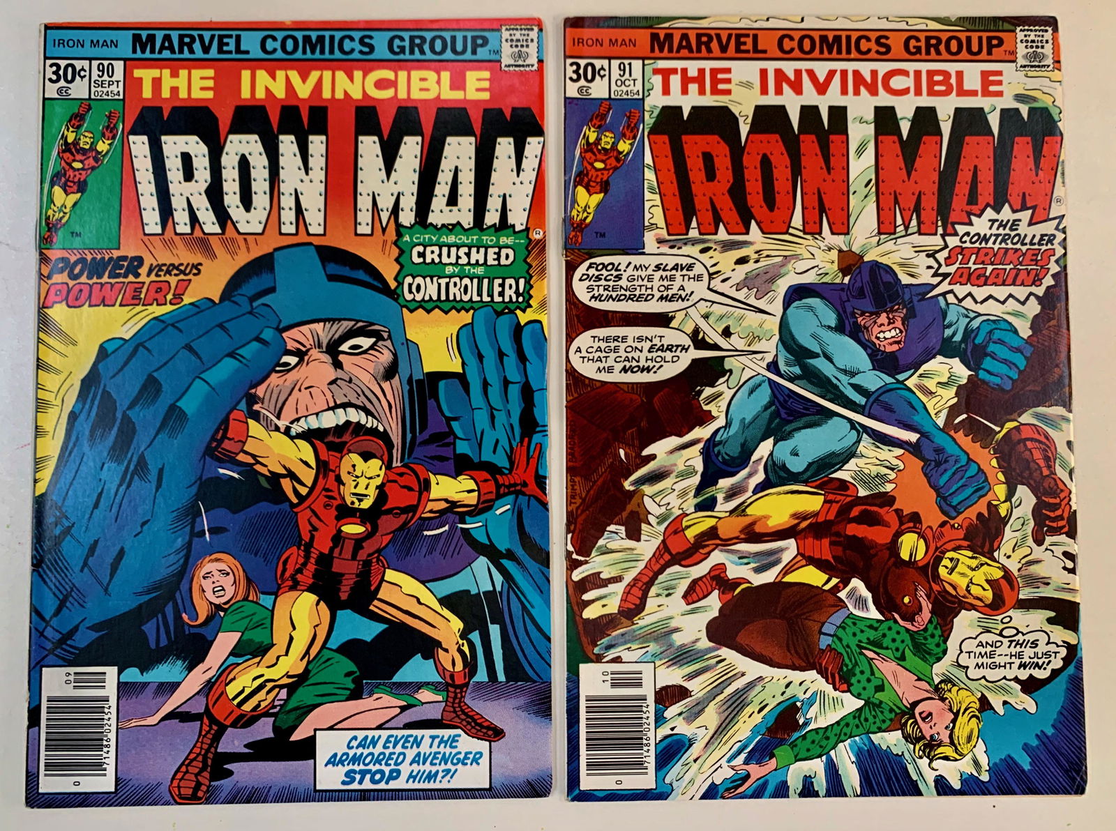 The Invincible Iron Man #90/ #91 (marvel Comics)