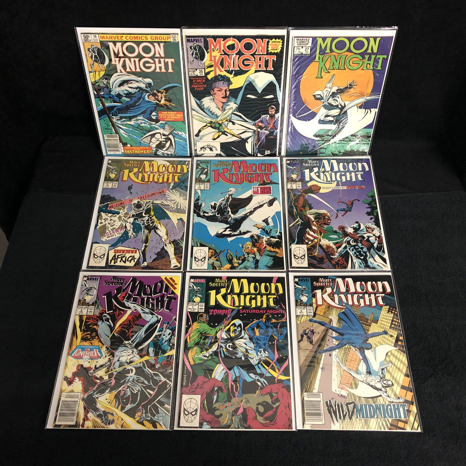Moon Knight Comic Book Lot (marvel Comics)