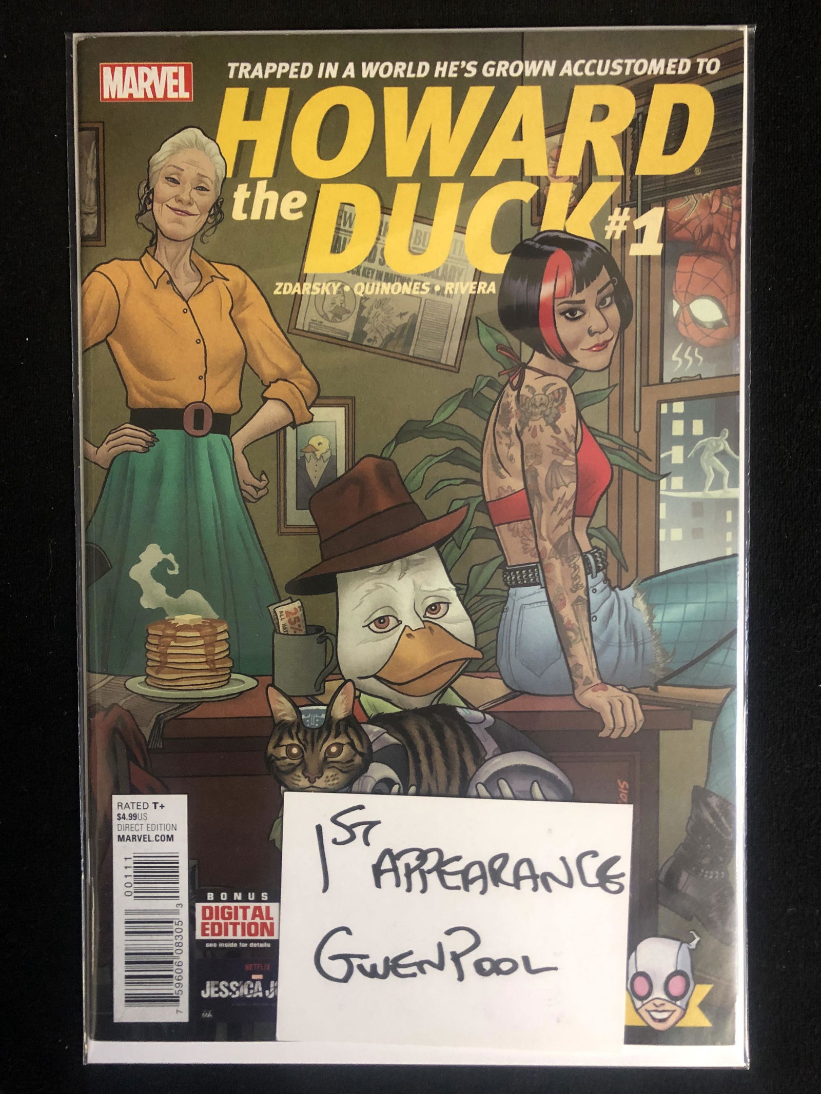 Howard The Duck #1 (1st Appearance Of Gwenpool) Marvel