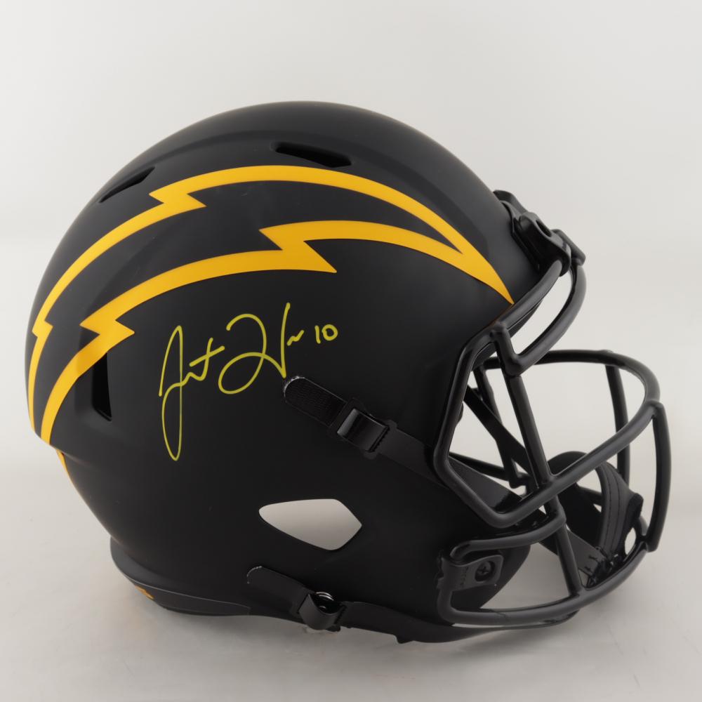 J. Herbert Signed Chargers Eclipse Alt Speed Helmet