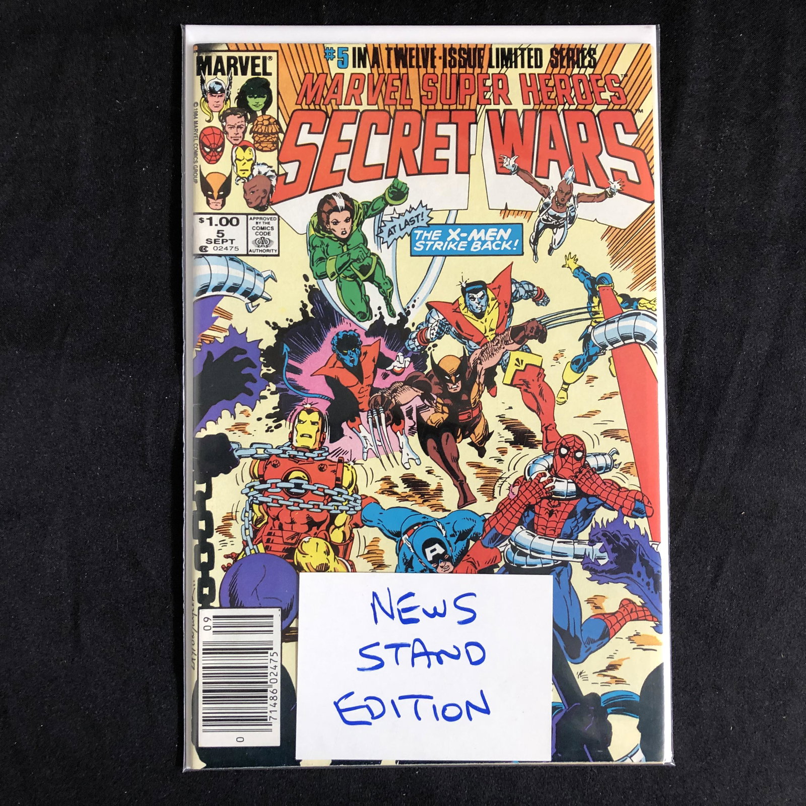 Marvel Super Heroes Secret Wars #5 In A Limited Series
