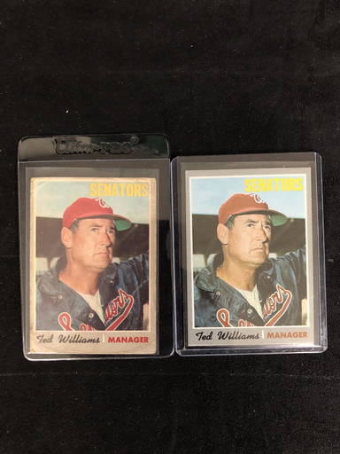 1970 Topps #211 Ted Williams Washington Senators