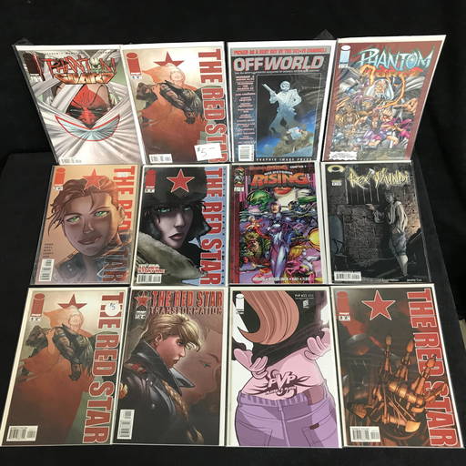 The Red Star Comic Book Lot (image Comics)