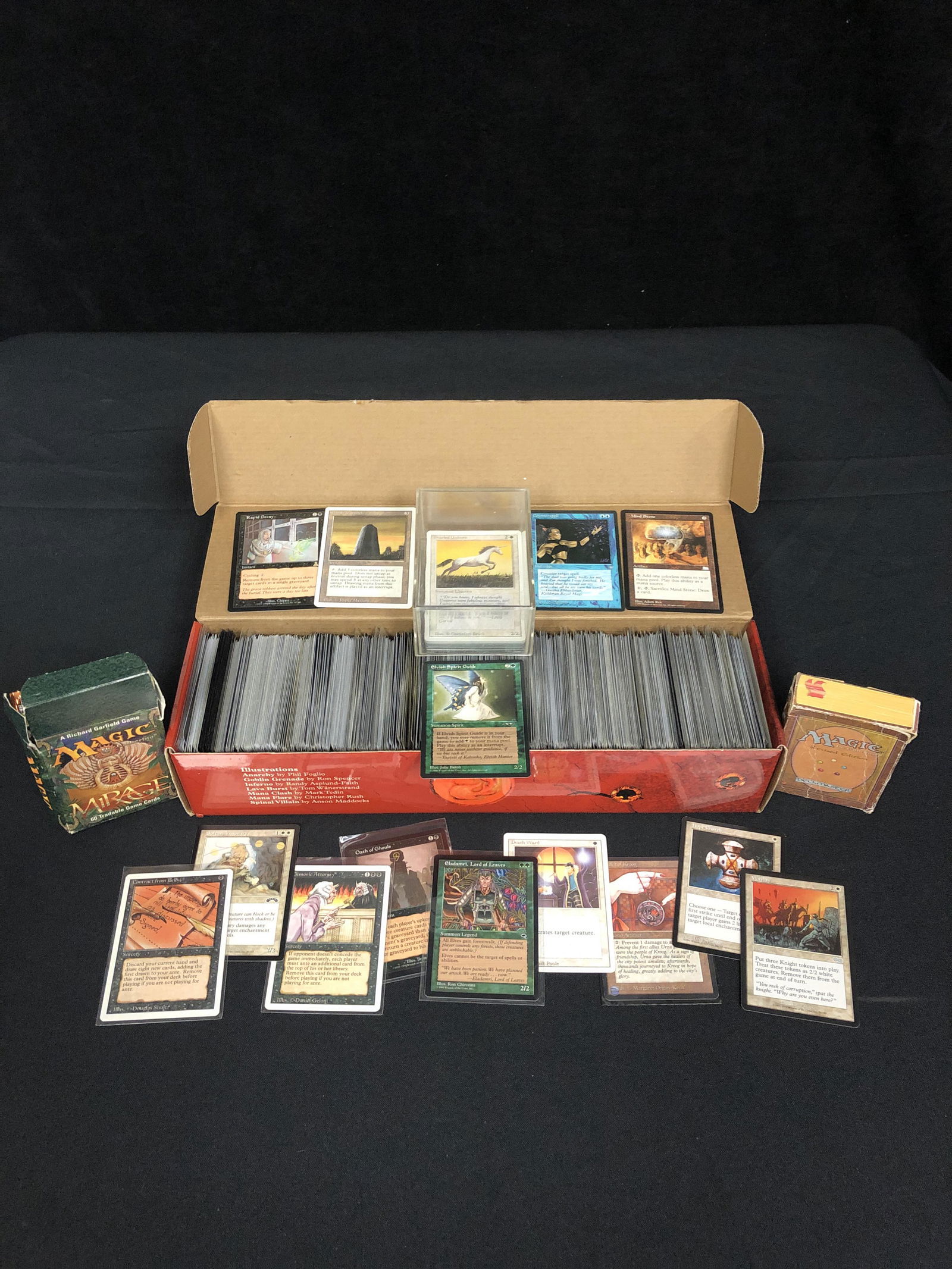 Vintage First Edition Magic The Gathering Card Lot