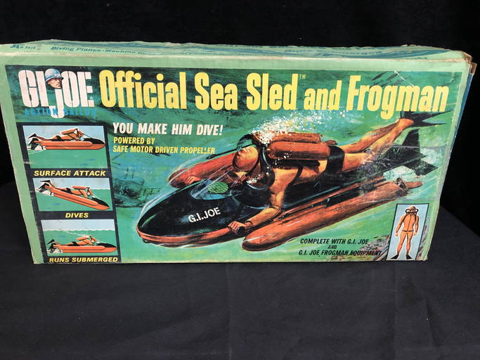 Gi Joe Official Sea Sled And Frogman