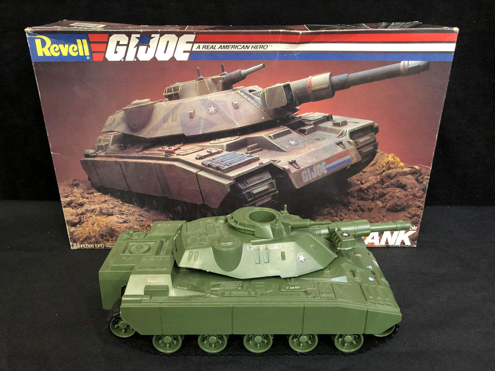Vintage Revell G.i Joe Battle Tank Plastic Model Kit