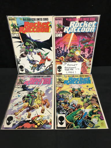 Rocket Raccoon #1 4 In A Four Issue Limited Series