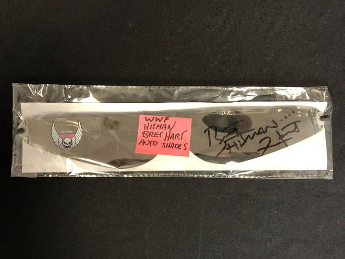 Bret "the Hitman" Hart Signed Shades
