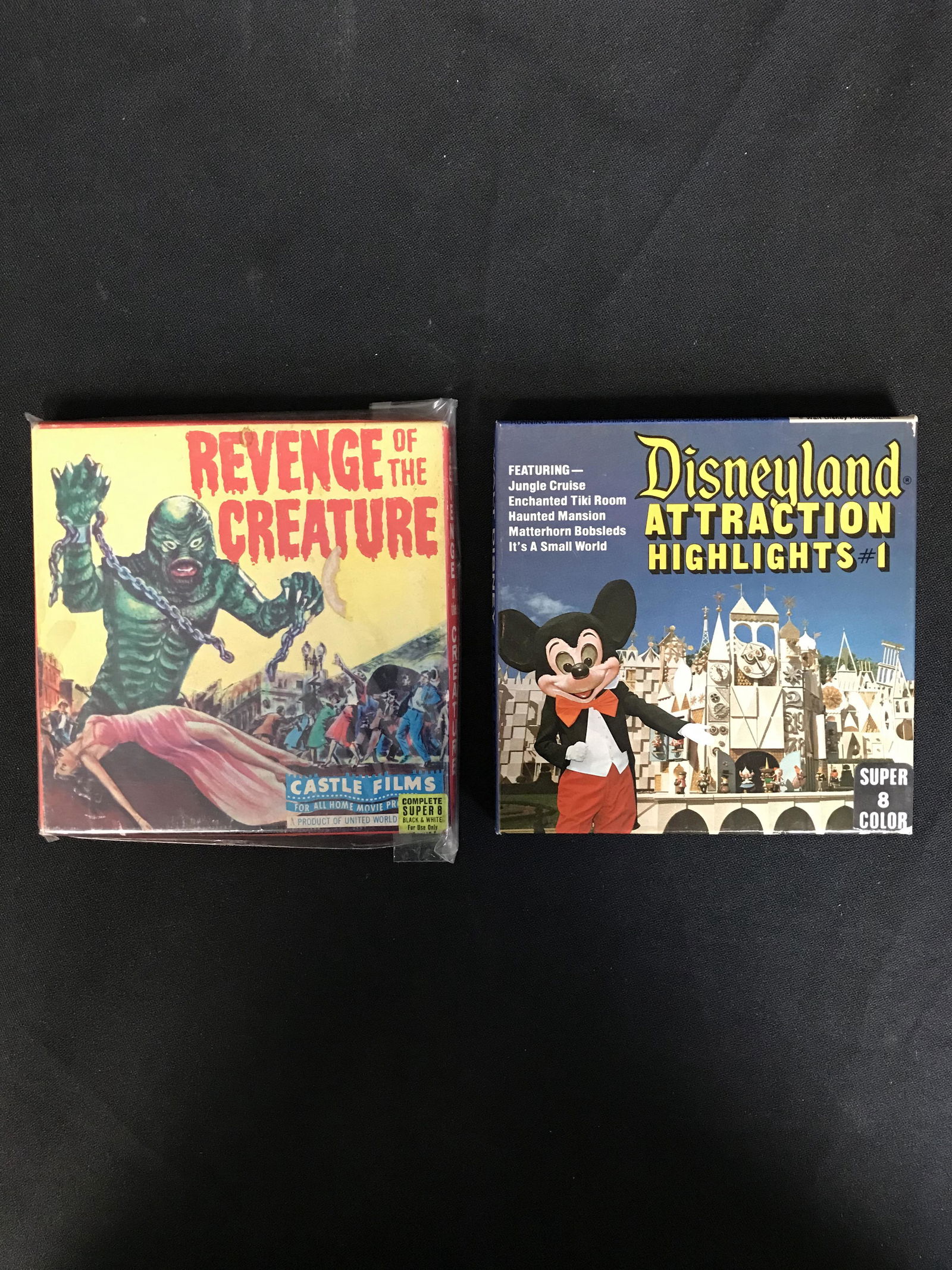 Vintage Castle Films 8mm Movie Lot In Original Box