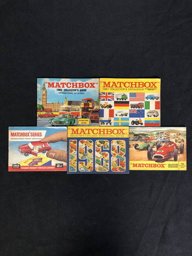Vintage Matchbox Collector Guides Lot