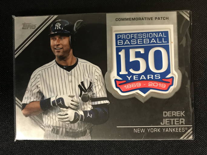2019 Topps 150 Years Derek Jeter Patch