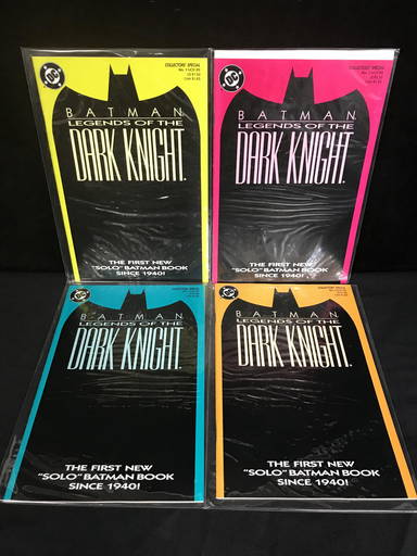 Batman The Dark Night Comic Book Run