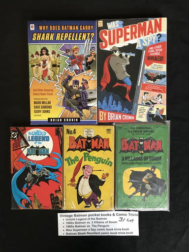 Vintage Superman Comic Book Lot
