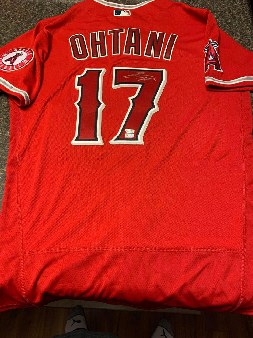 Shohei Ohtani Signed Angels Nike Pro Jersey ( Fanatics