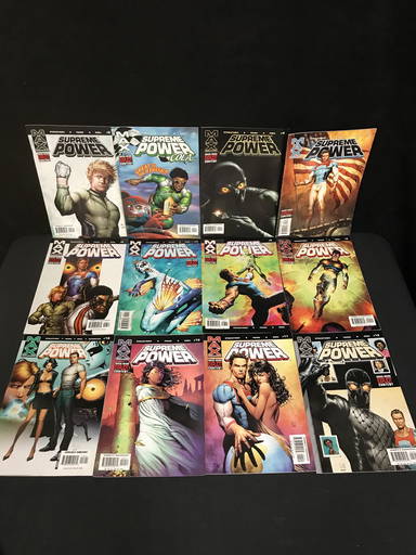 Supreme Power Comic Book Lot