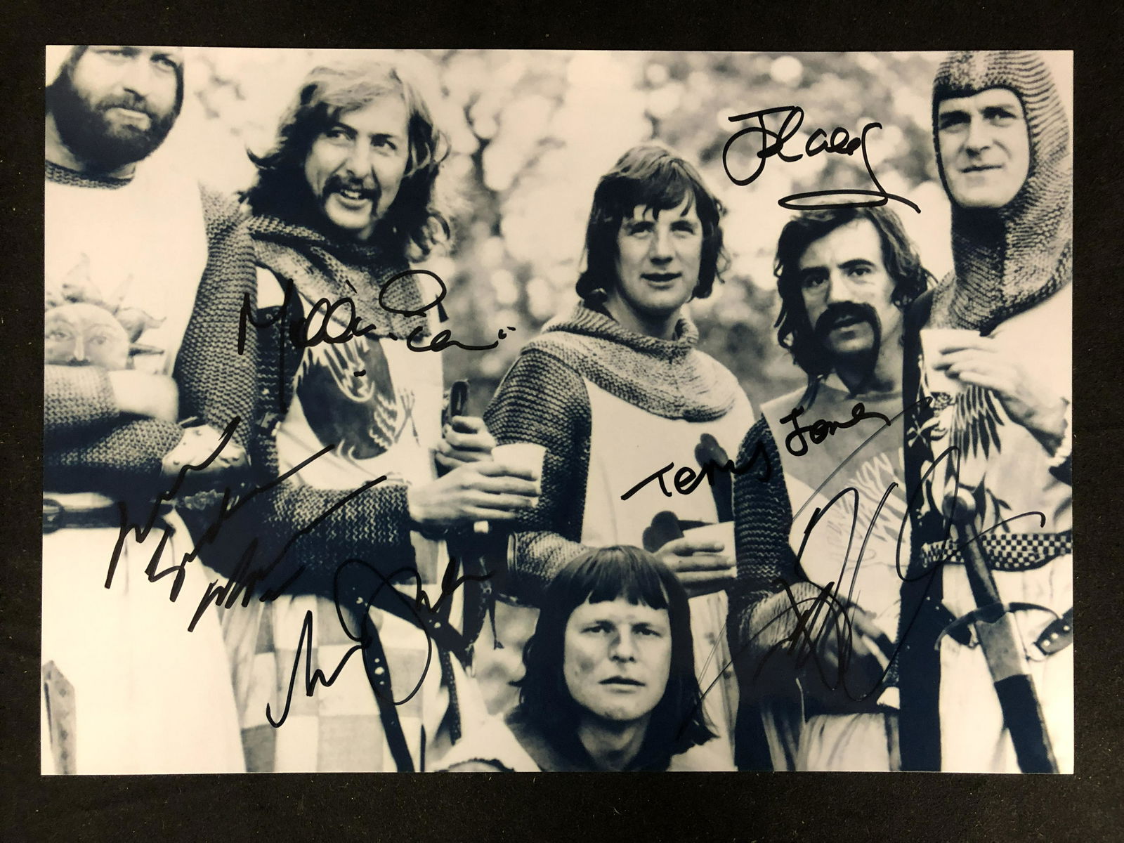 Monty Python Cast Signed 8 X 10 (ra Coa)