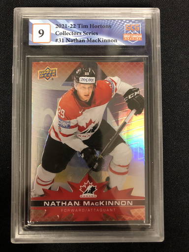 2021 22 Ud Tim Hortons Collectors Series #31 Nathan Mac