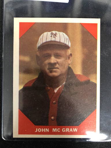 1960 Fleer #66 John Mcgraw