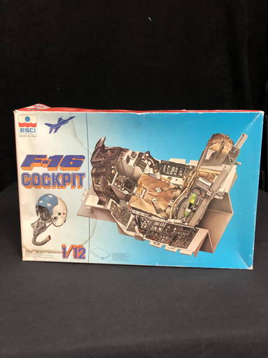 1/12 Scale F 16 Cockpit Model Kit