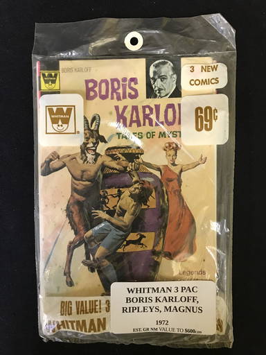 Whitman Comics 3 Pack (boris Karloff/ Ripley's/ Magnus 1972)
