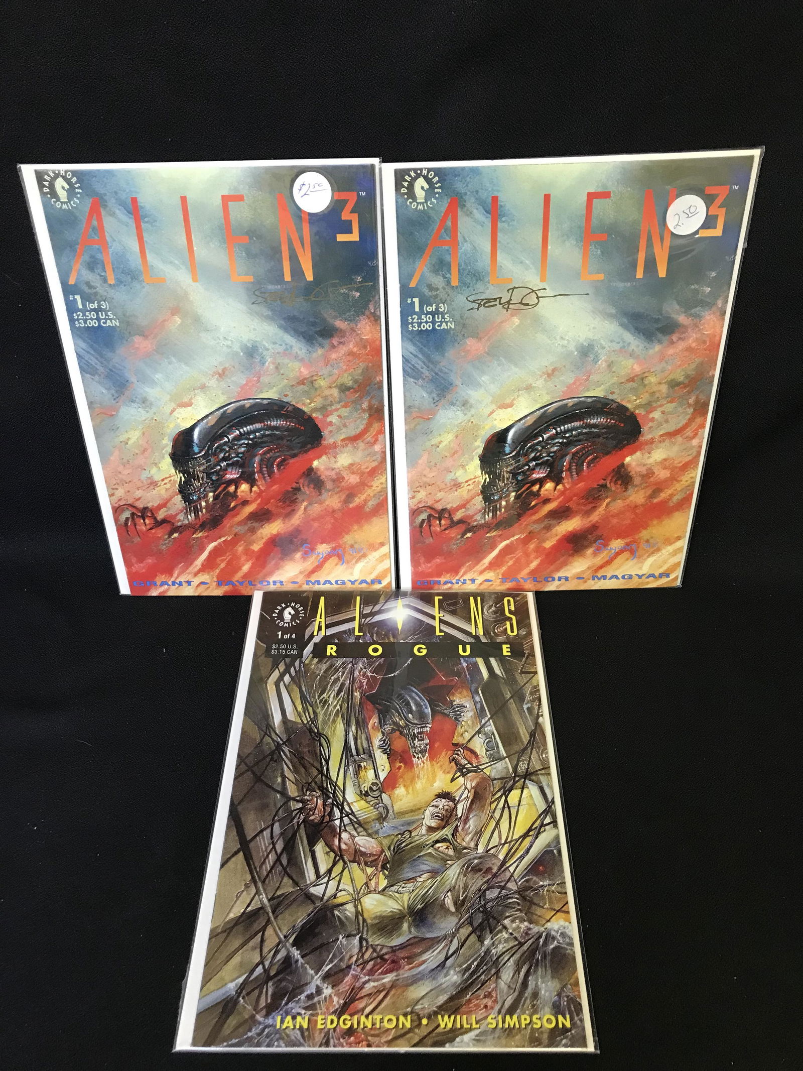 ALIENS Rogue/ ALIENS 3 COMIC BOOK LOT (DARK HORSE COMICS) - Apr 07 ...