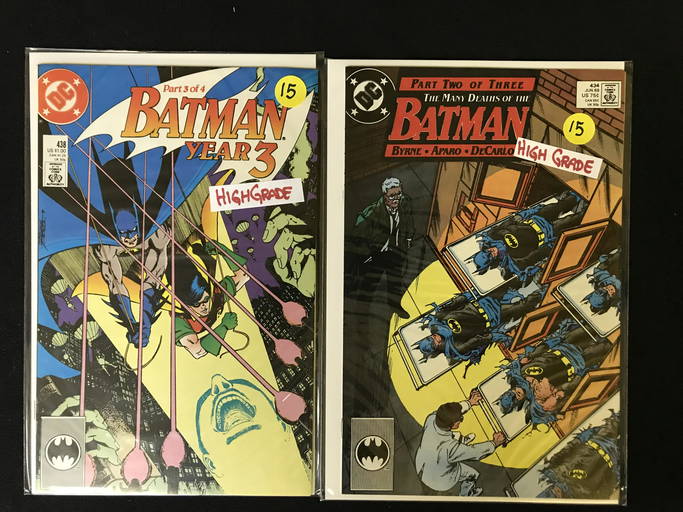 Batman Year 3 No.438/ The Many Deaths Of Batman No.434 (dc Comics)