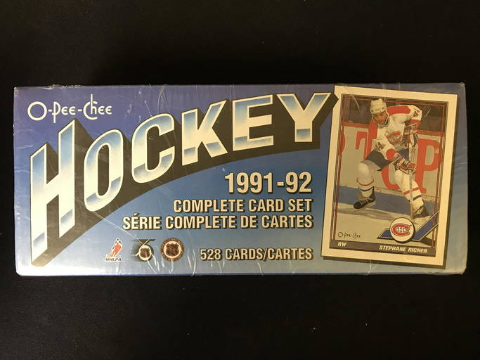 1991-92 O-PEE-CHEE HOCKEY CARD SET (528 CARDS) - May 12, 2022 | Canuck ...