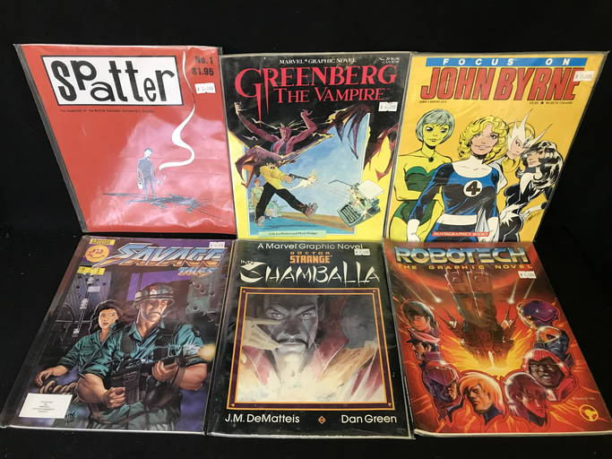 Vintage Comic Magazine Lot