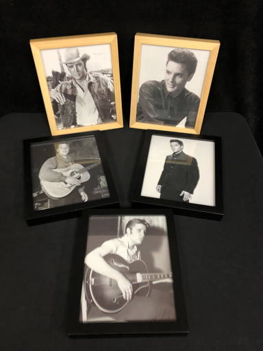 Elvis Presley Framed Photo Lot
