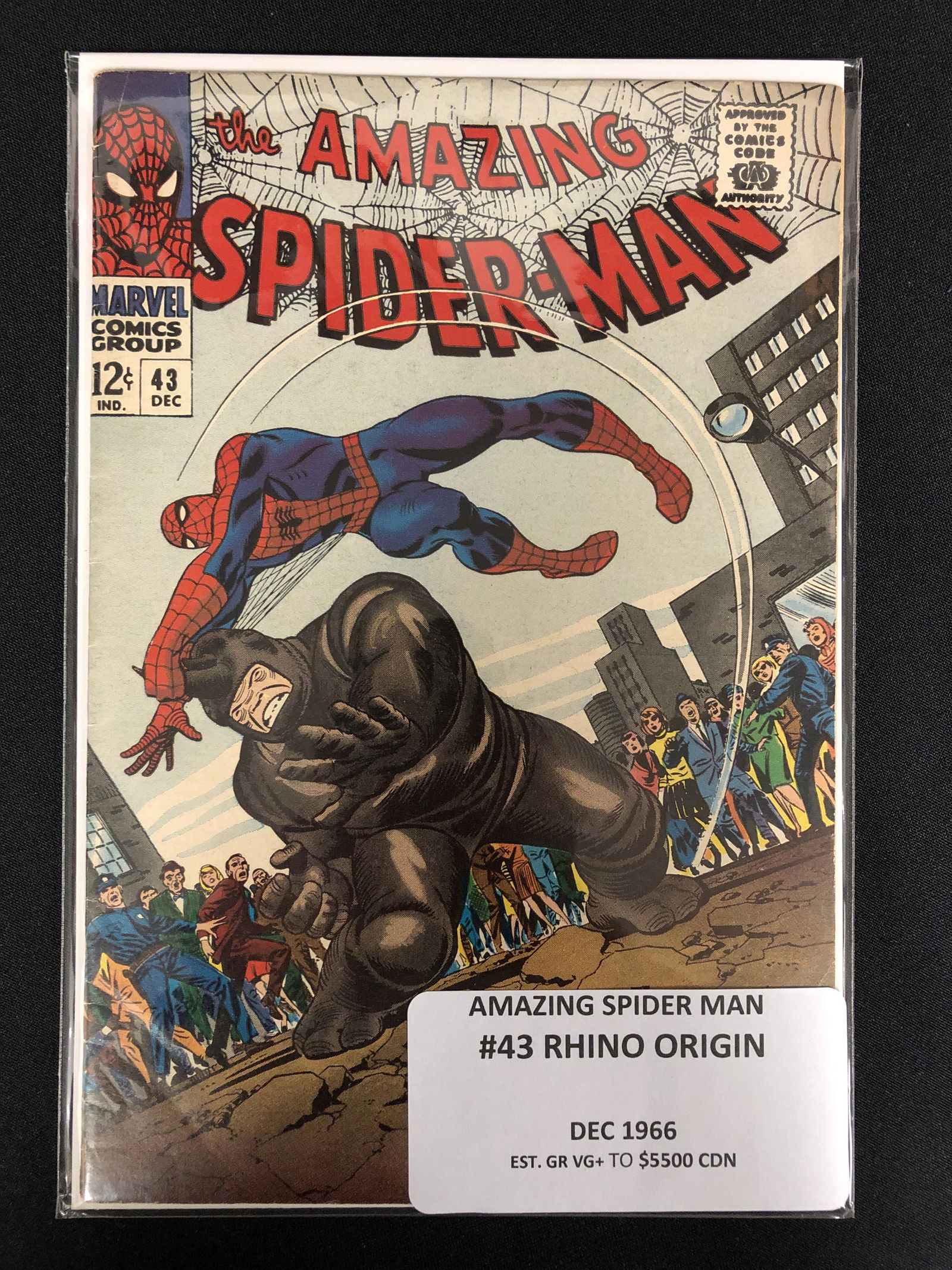 The Amazing Spider Man #43 (marvel Comics)