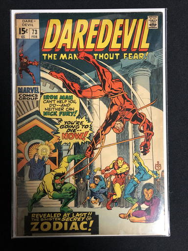 DAREDEVIL #73 MARVEL COMICS (#0157) on Aug 15, 2022 | Canuck Auctions in bc