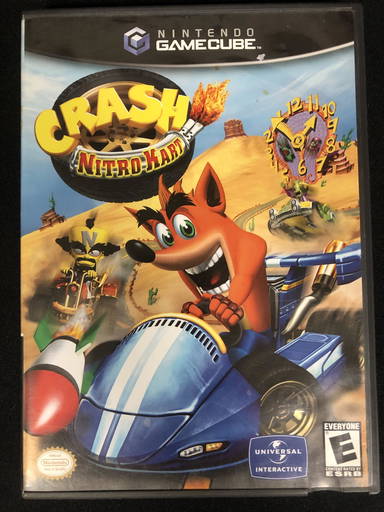 Nintendo Gamecube "crash Nitro Kart" Video Game