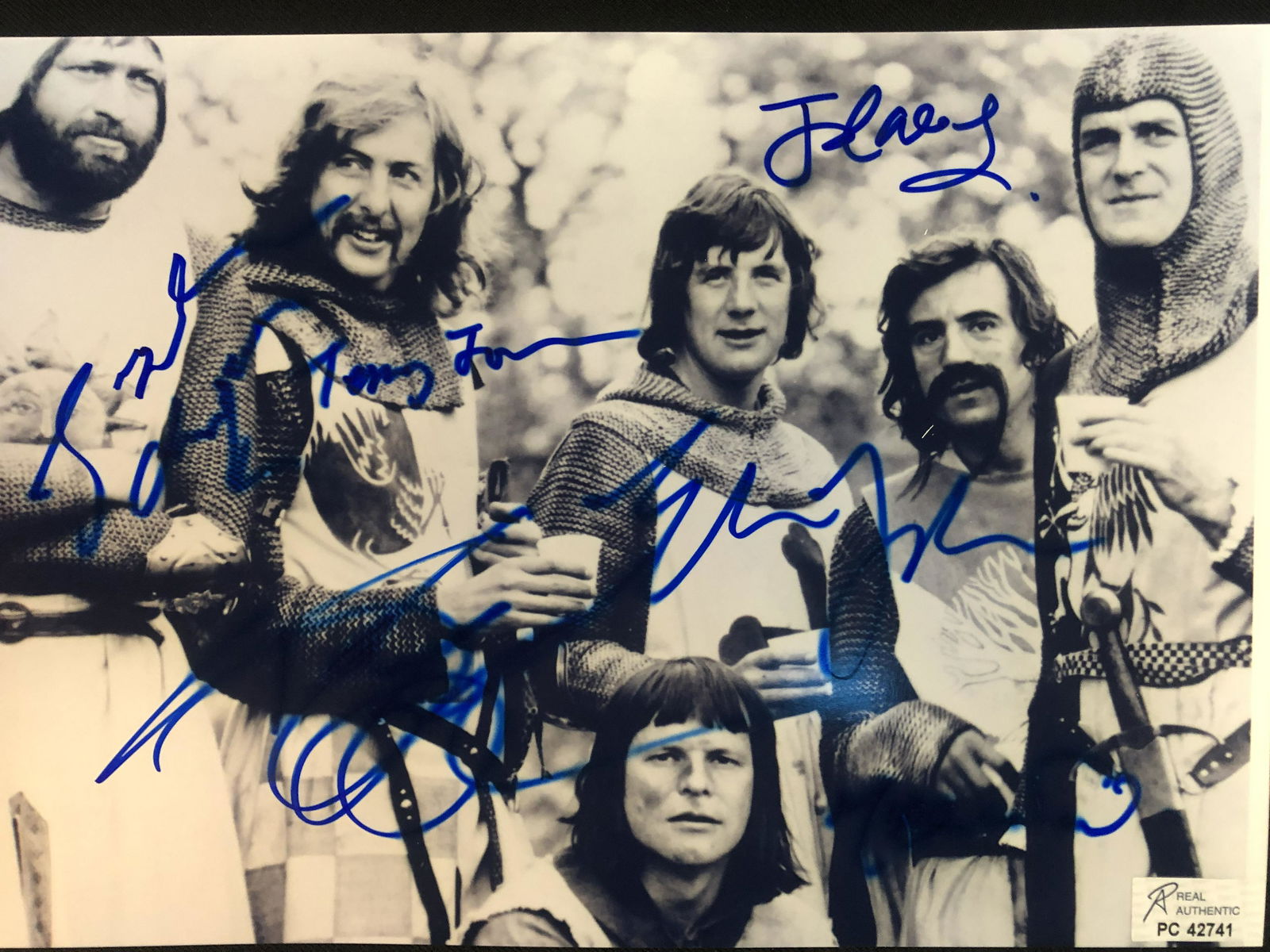 Monty Python Multi Signed 8x10 Photo (ra Coa)