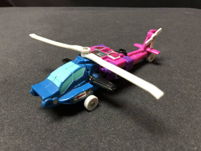 Vintage 1988 Transformers G1 Spinster Action Figure