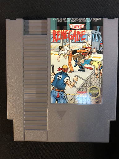 Nintendo (nes) "renegade" Video Game