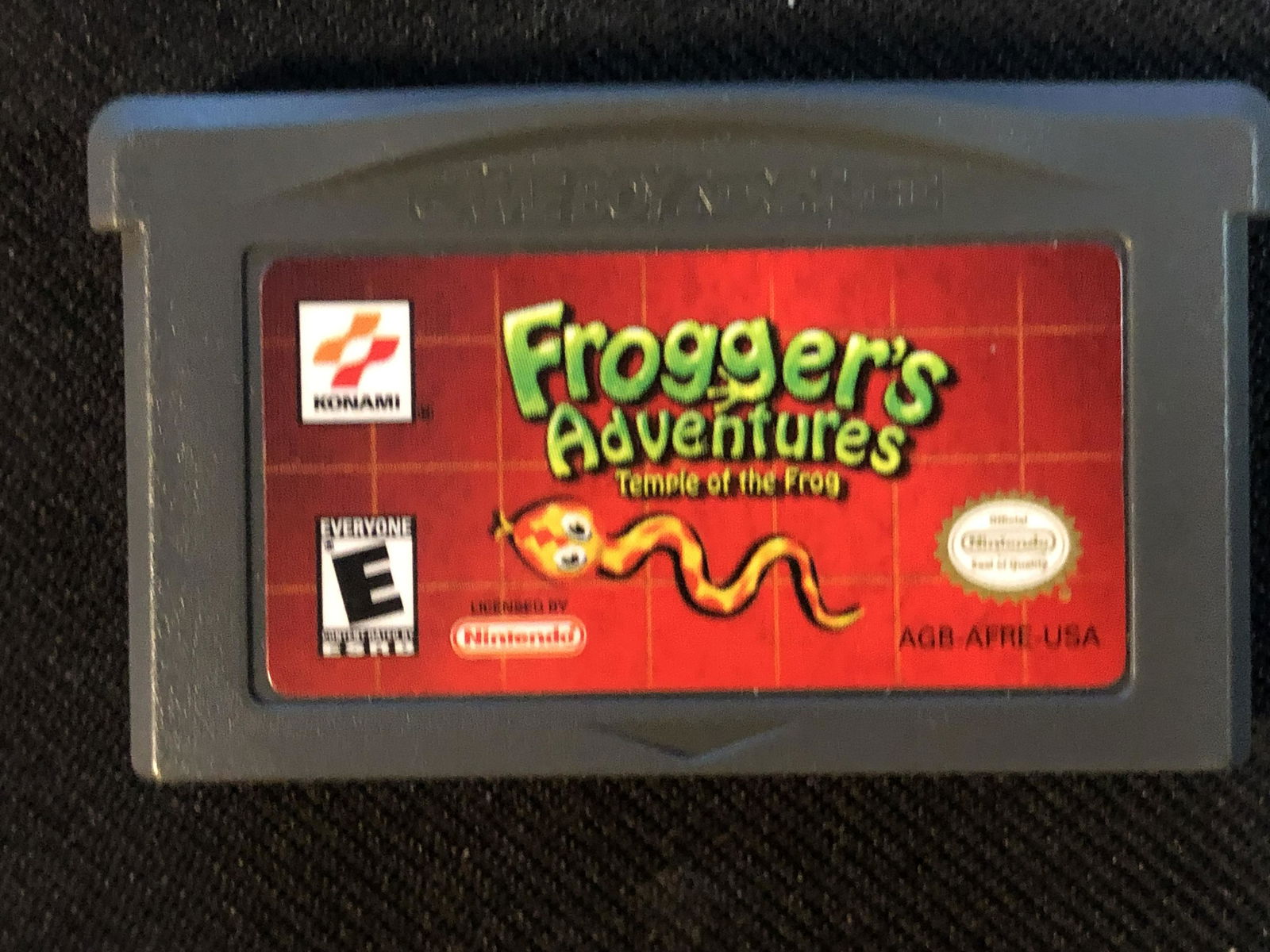 Frogger's Adventures Temple Of The Frog (nintendo Game Boy Advance ...