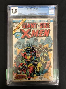 Giant X Men No. 1 (marvel Comics) 1975 Cgc Graded 1.8