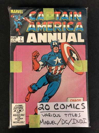 20 VARIOUS TITLE COMIC BOOKS - Oct 03, 2022 | Canuck Auctions in bc