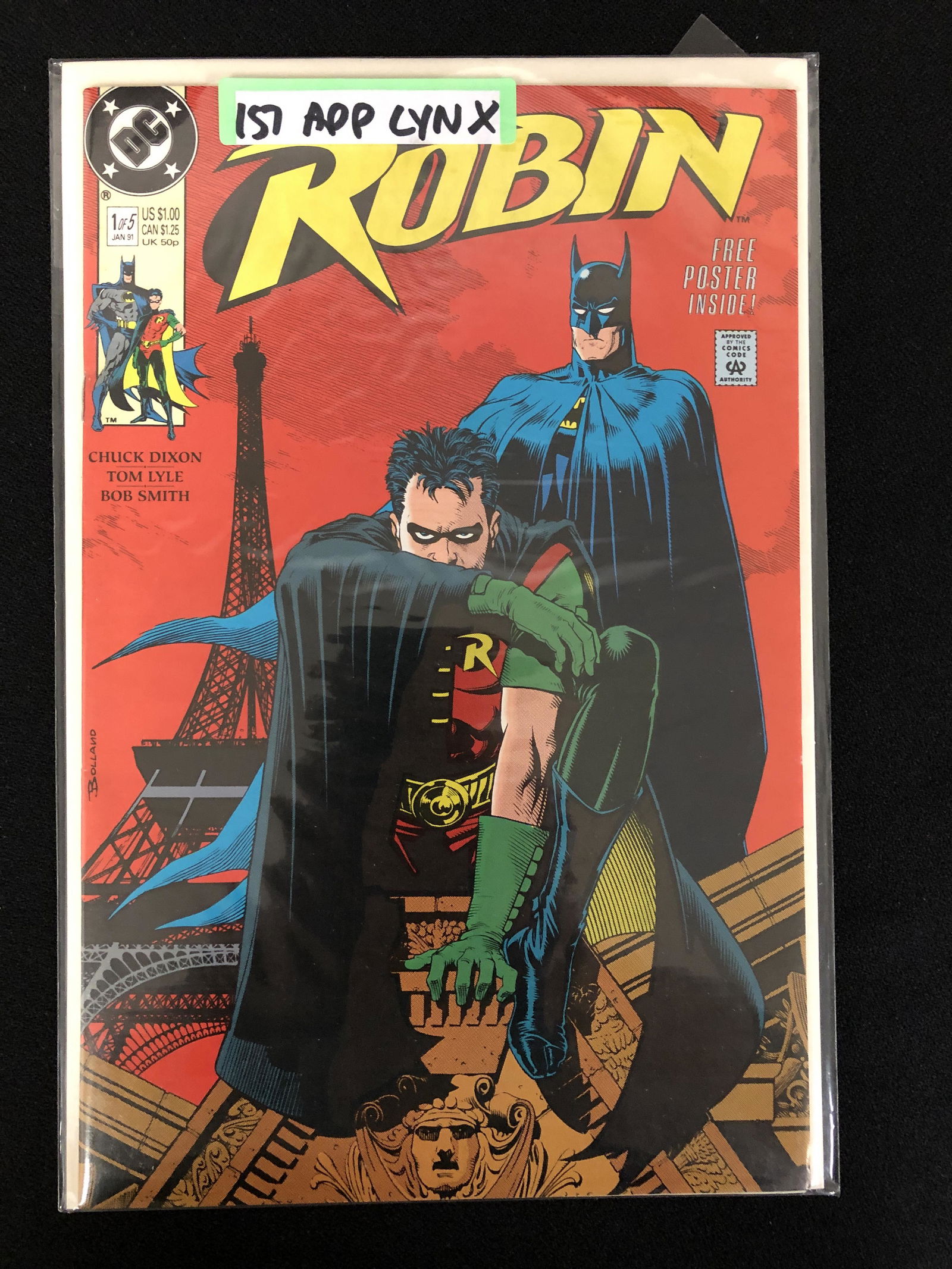 Dc Comics Robin # 1 First Appearance Of Lynx