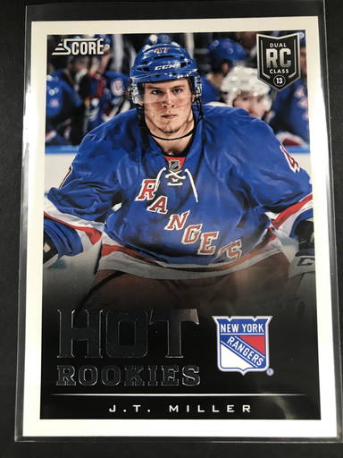 2013 14 Panini Score J.t Miller Rookie Card