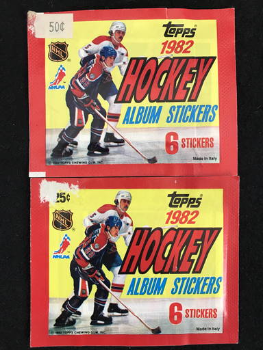 Sealed 1982 Topps Sticker Packs