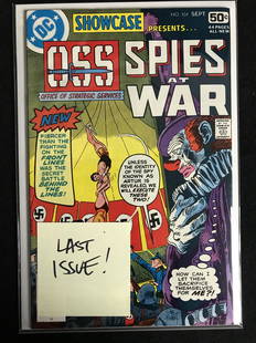 Dc Comics Showcase Presents Oss Spies At War Last Issue